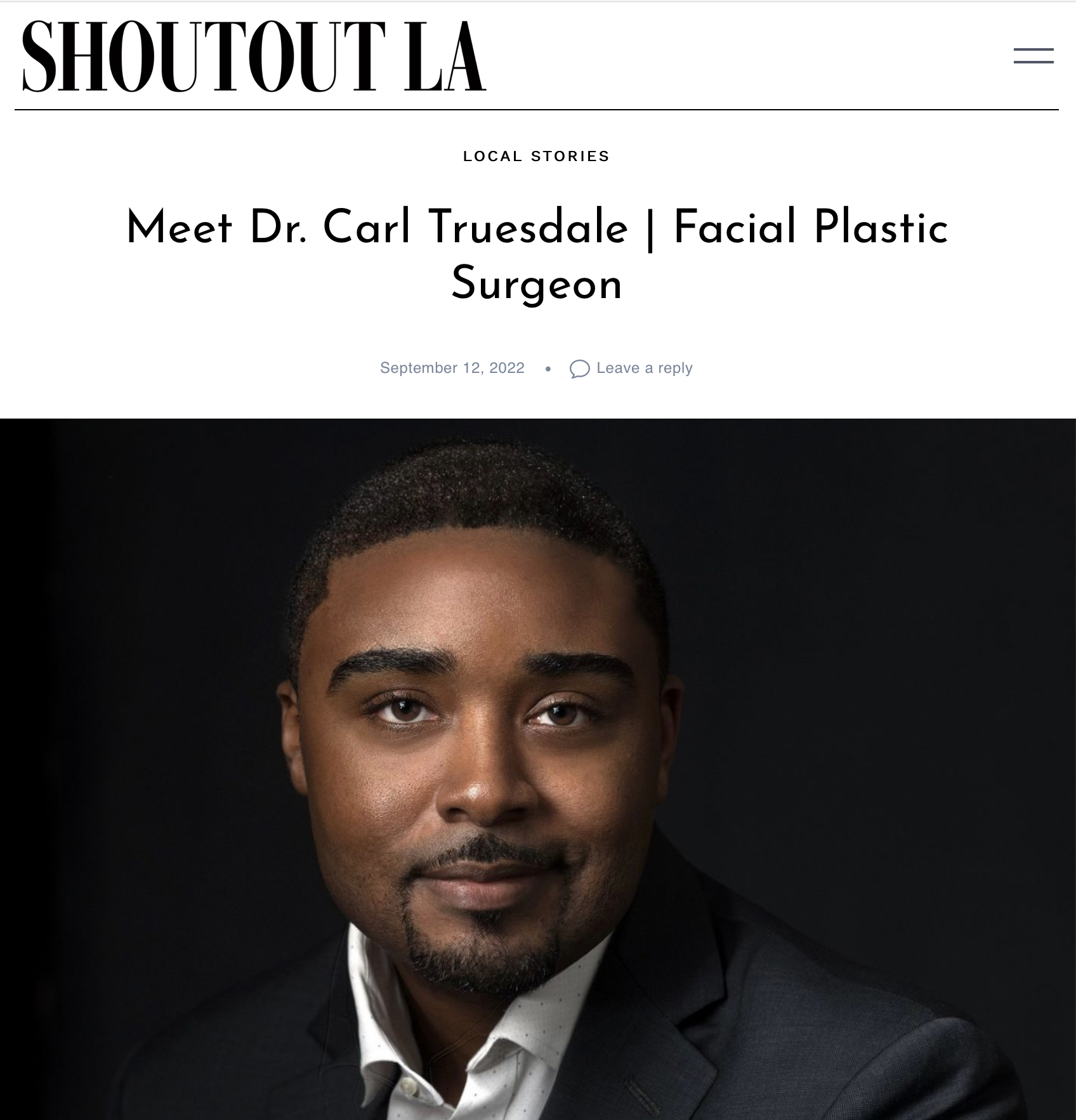 Meet Dr. Carl Truesdale | Facial Plastic Surgeon - Truesdale Facial Plastic Surgery